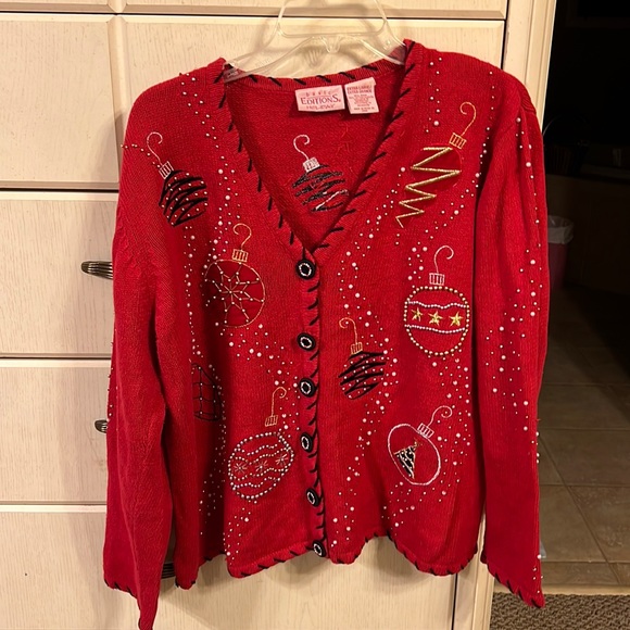 Basic Editions | Sweaters | Basic Editions Holiday Womens Extra Large | Poshmark